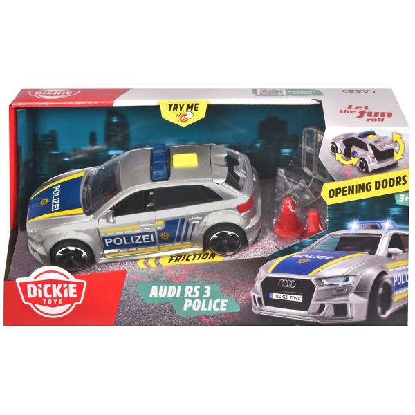 Masina de politie Audi RS3 Police 15 cm 203713016028 - - Libraria CLB