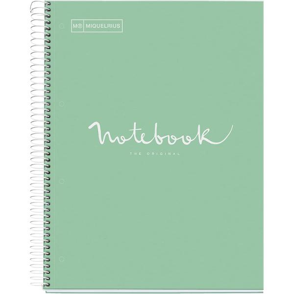 "Caiet A4 matematica, 120 file, hartie 90 g, cu spira, Miquelrius ...