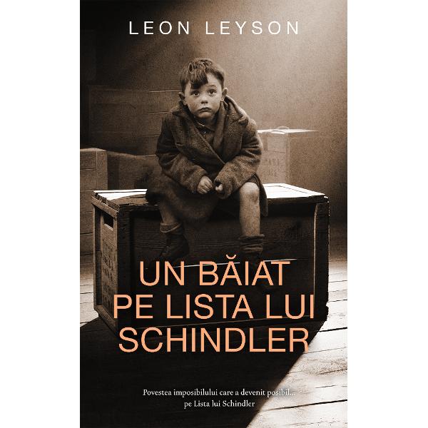 Un baiat pe lista lui Schindler - Leon Leyson - Libraria CLB