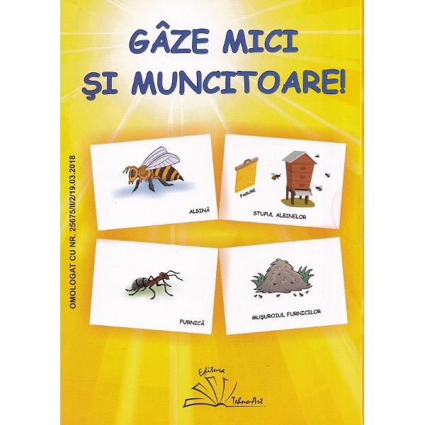 Gaze mici si muncitoare 36 de jetoane - Colectiv redactional - Libraria CLB