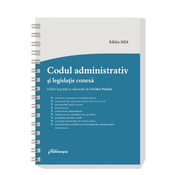 Codul administrativ si legislatie conexa 15 ianuarie 2024 - spiralat ...