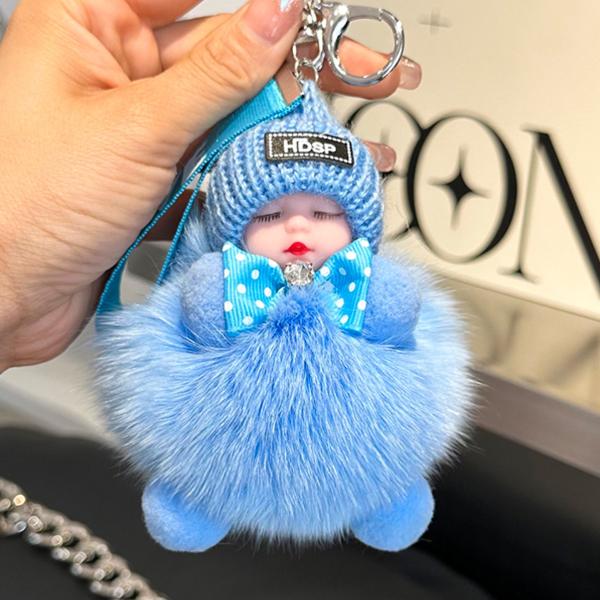 Breloc papusa albastra 1391510 - - Libraria CLB