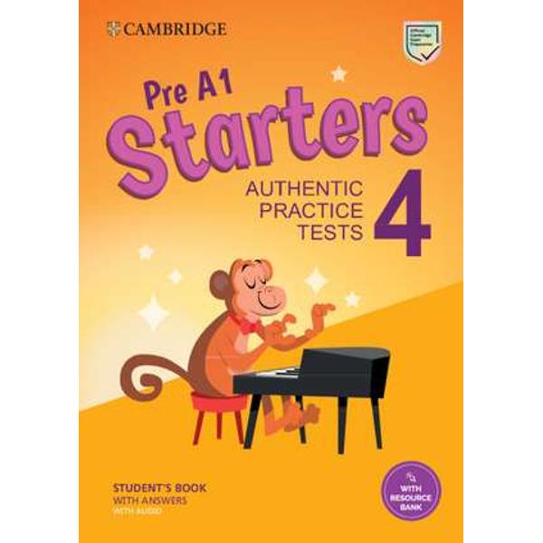 Pre A1 Starters 4 student’s book with answers - - Libraria CLB