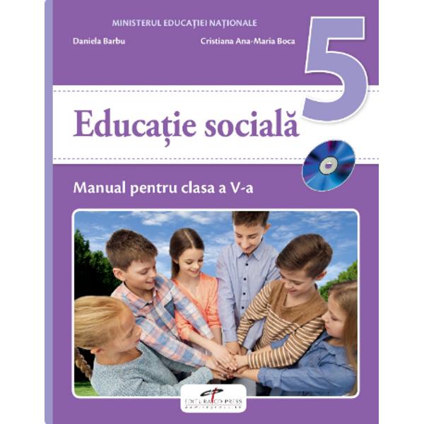 "Manual educatie sociala clasa a V a + CD, Editura Ascendia Design ...