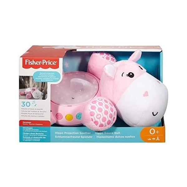 Fisher Price Proiector Hipopotam Roz MTFGG89 - - Libraria CLB