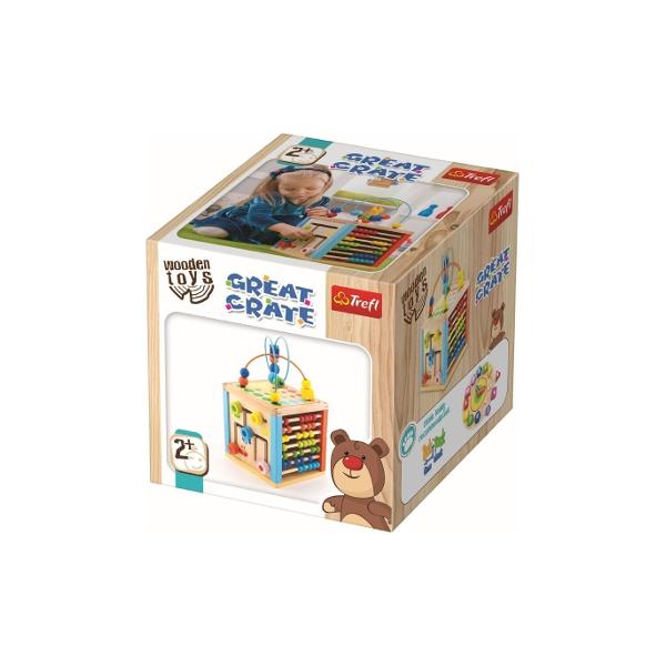 Cub Mare Educativ Din Lemn 60941 - - Libraria CLB