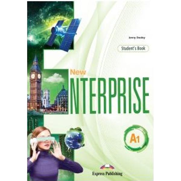 New Enterprise A1 manualul elevului - Jenny Dooley - Libraria CLB