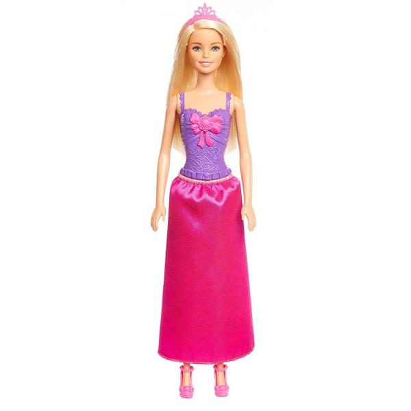 Papusa Barbie Printesa Cu Rochita Rosie MTDMM06_GGJ94 - - Libraria CLB
