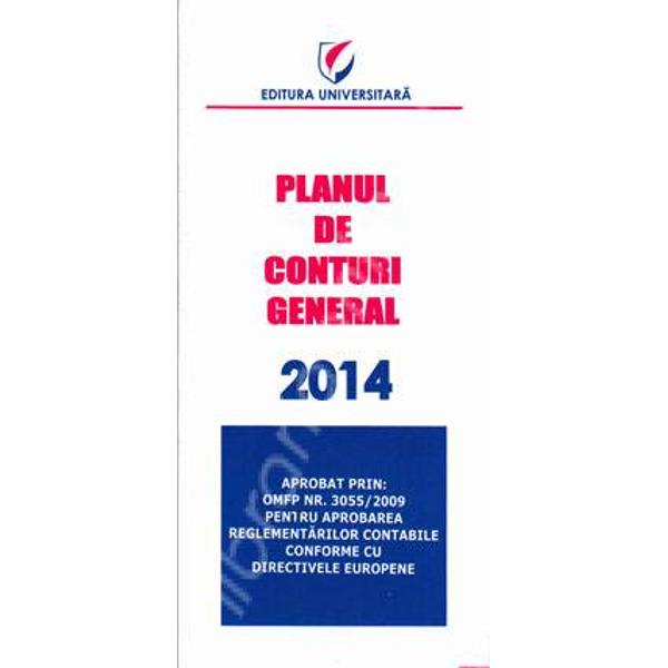 Planul de conturi general 2014 - Colectiv redactional - Libraria CLB