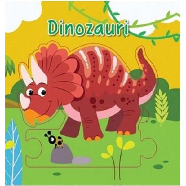 Dinozauri - Carte puzzle - Colectiv redactional - Libraria CLB
