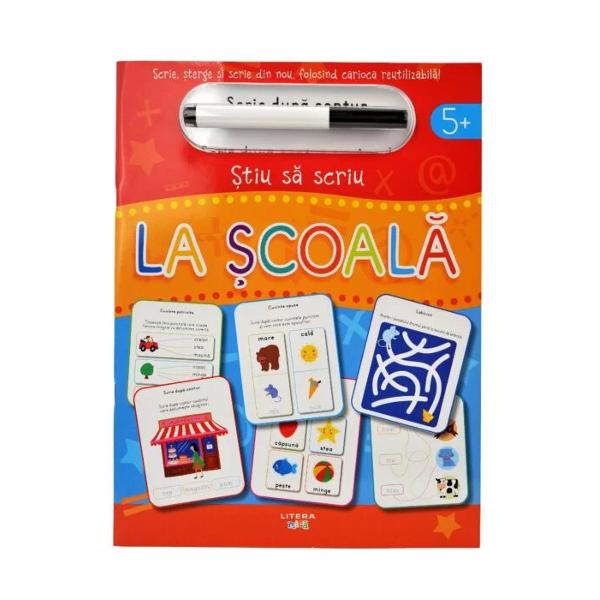 "Stiu sa scriu. La scoala. Scrie, sterge si scrie din nou, folosind ...