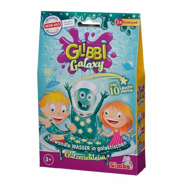 Pudra de baie slime cu sclipici Glibbi Galaxy 105953492CSR - - Libraria CLB