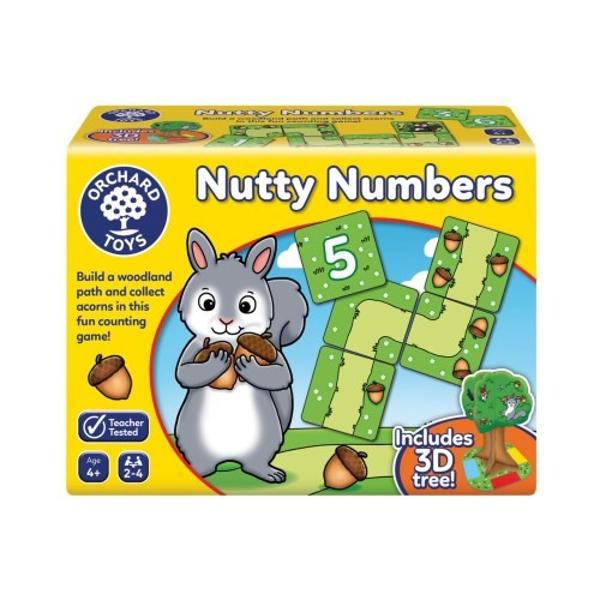 Joc educativ cu numere - Veveritele NUTTY NUMBERS OR121 - - Libraria CLB