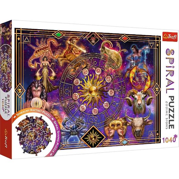 Puzzle Trefl Spiral cu 1040 de piese - Semne Zodiacale 40015 ...