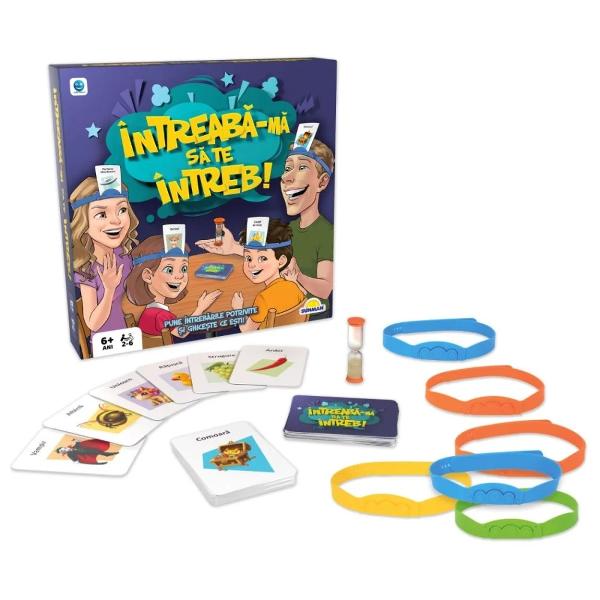 "Joc de societate Smile Games, Intreaba-ma sa te intreb! NOR5687 ...