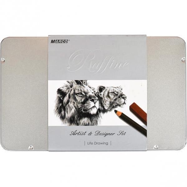 "Set de creioane Marco Black Box, in cutie metalica 5221" - - Libraria CLB