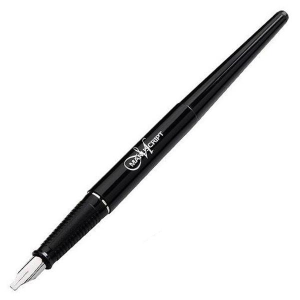 Stilou Scribe caligrafic cu 1 cap de scriere (1.1Mm) + 2 patroane si ...